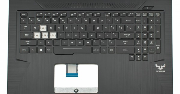 Πληκτρολόγιο ASUS FX505GE-1B Black (Palmrest with keyboard) (Red font ...