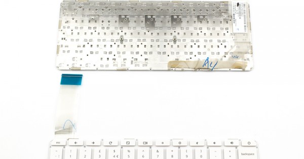 Πληκτρολόγιο keyboard για HP Pavilion Chromebook 14-Q 14-X WHITE ...