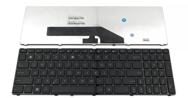 Πληκτρολόγιο keyboard για ASUS K50 K70 K72 K72DR K72F K72J BLACK WITH ...