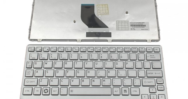 Πληκτρολόγιο keyboard για Toshiba T210 SILVER US - NSK-TJ301 9Z.N2P82 ...