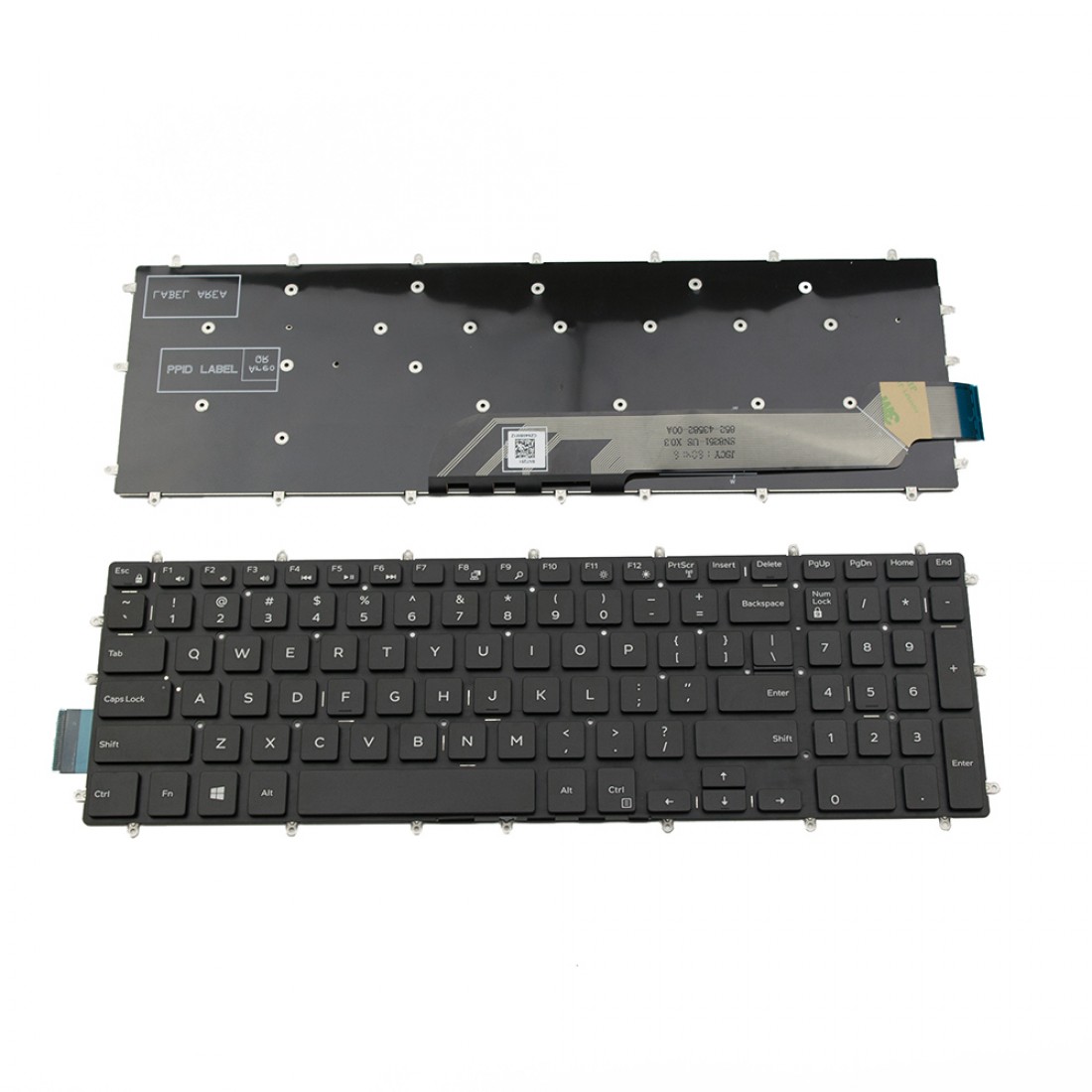 Πληκτρολόγιο keyboard για Dell Inspiron 5567 5570 5575 7566 7599 G3 ...
