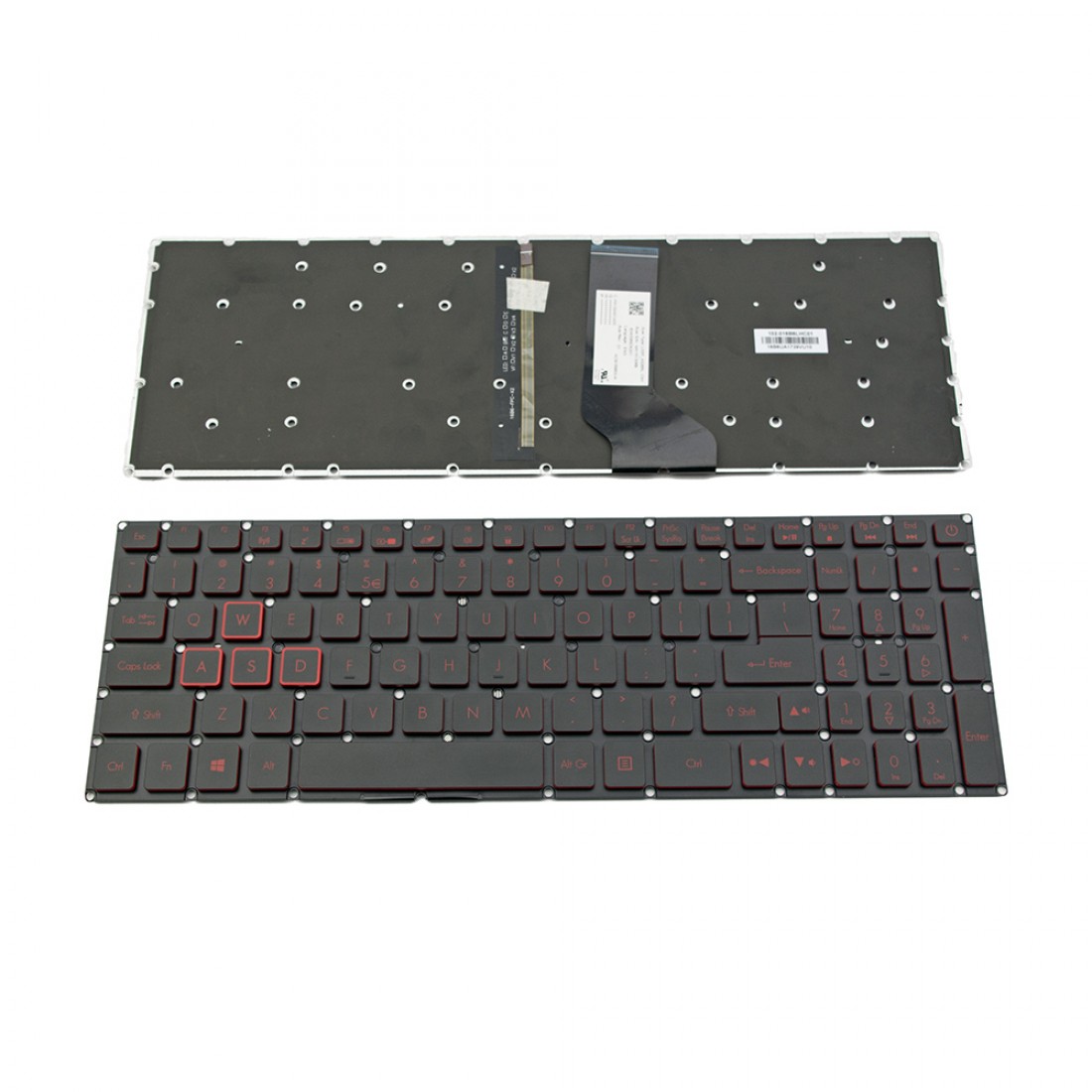 Πληκτρολόγιο keyboard για Acer Nitro 5 AN515-41 AN515-42 AN515-51 AN515 ...