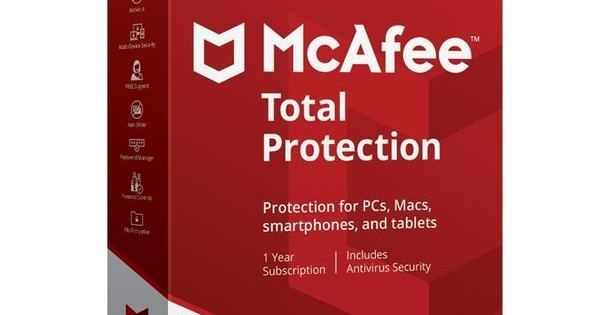 McAfee Total Protection – 10 devices / 1 Year